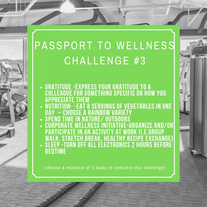 Passport to Wellness Challenge #3 - Purdy’s Wharf Fitness Club